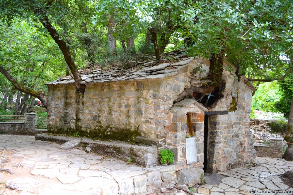 The Church of St. Theodora of Vasta - The Olive and The Sea